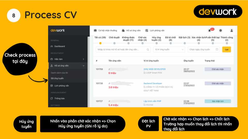 Hướng dẫn sử dụng hệ thống dành cho HR Freelancer