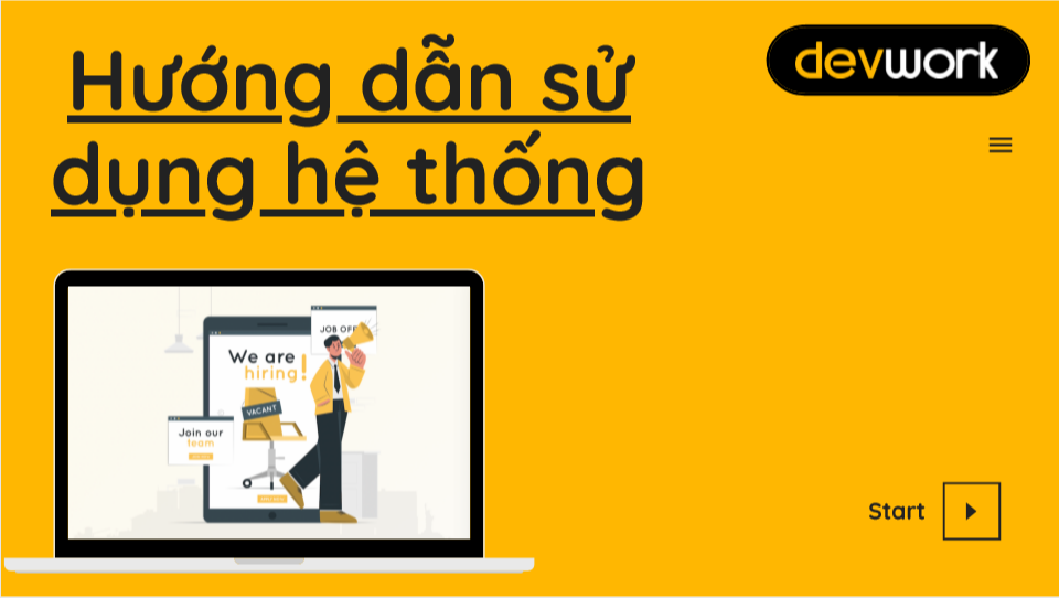 Hướng dẫn sử dụng hệ thống dành cho HR Freelancer